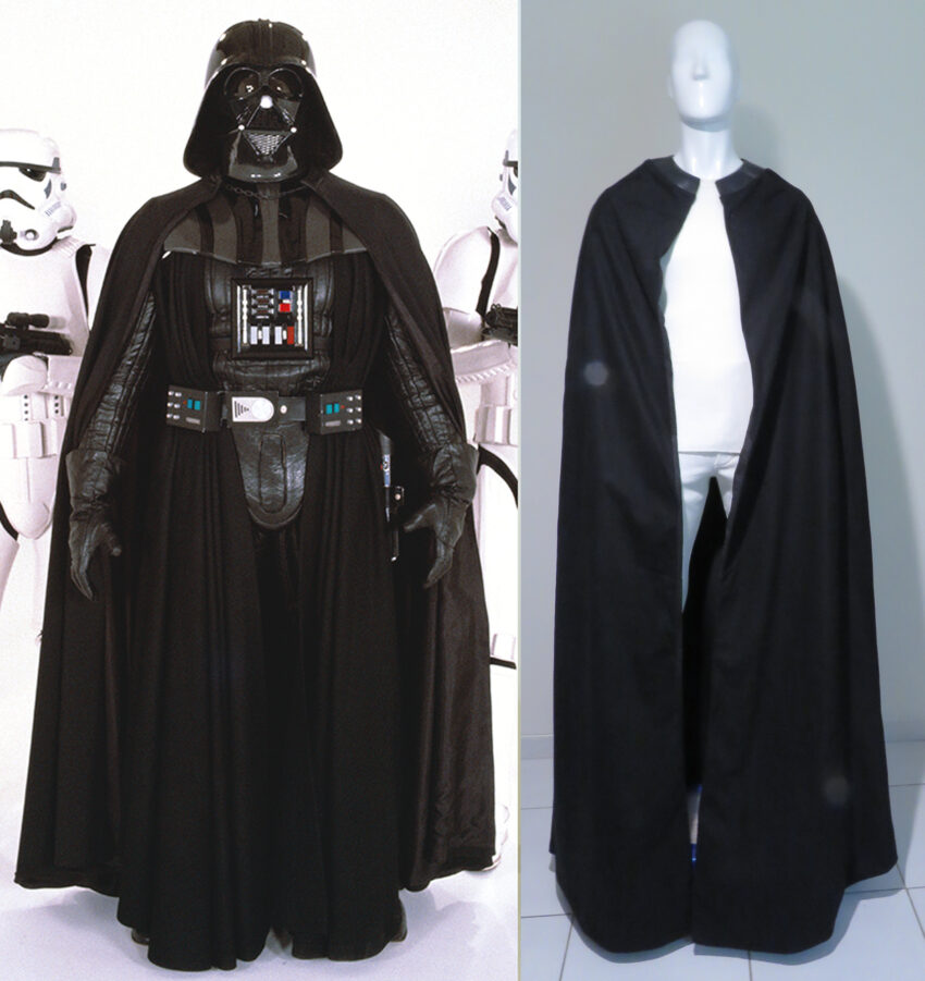 Darth Vader Cape – Star Wars – Costume Prop Replica – CB Props