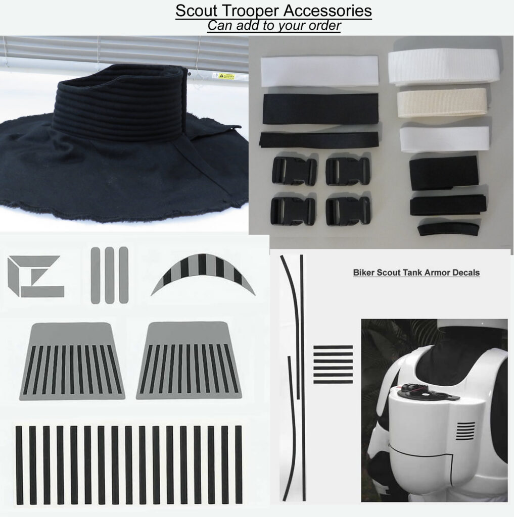 Scout Trooper Cummerbund – Star Wars – Costume Prop Replica – CB Props