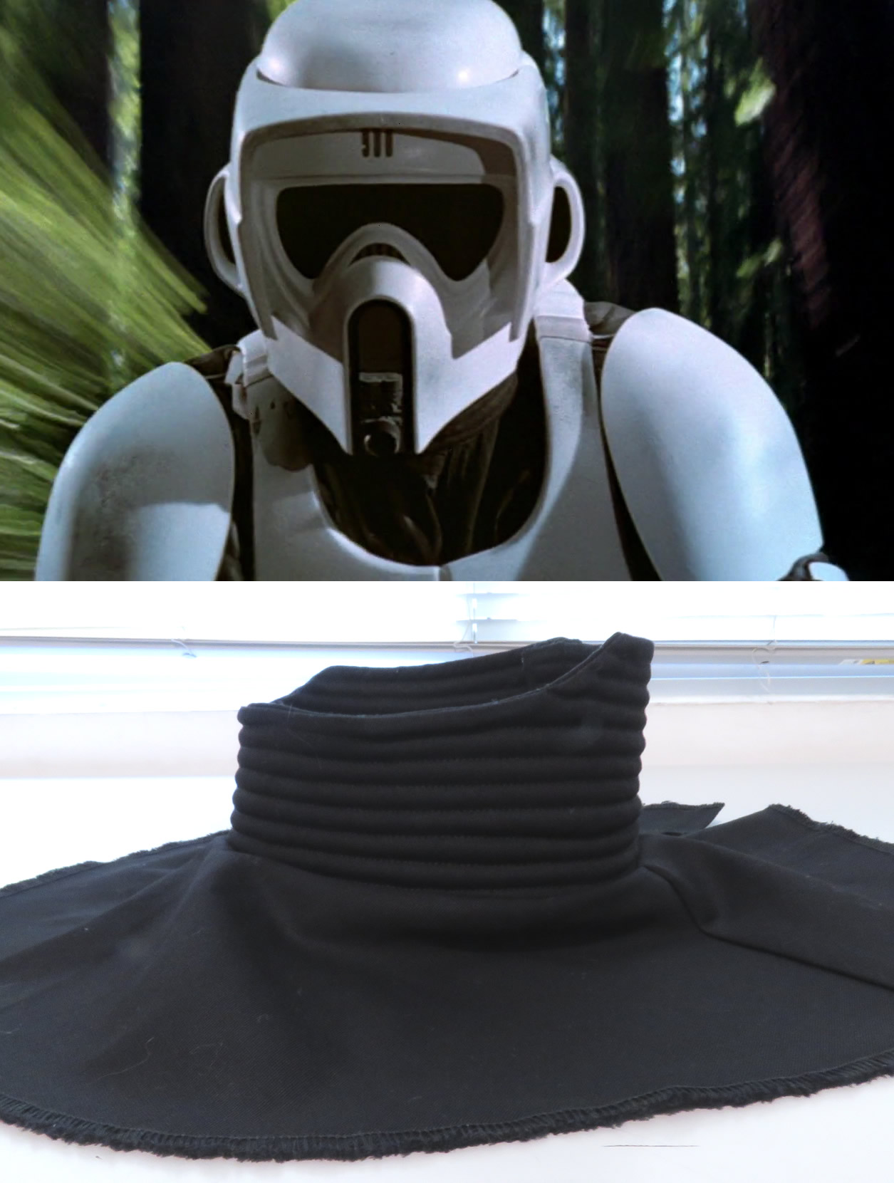Scout Trooper Neck Seal – Star Wars – Costume Prop Replica