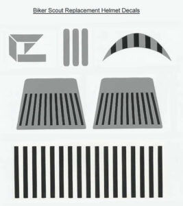 Scout Trooper Helmet Vinyl Decal – Star Wars – Costume Prop Replica ...