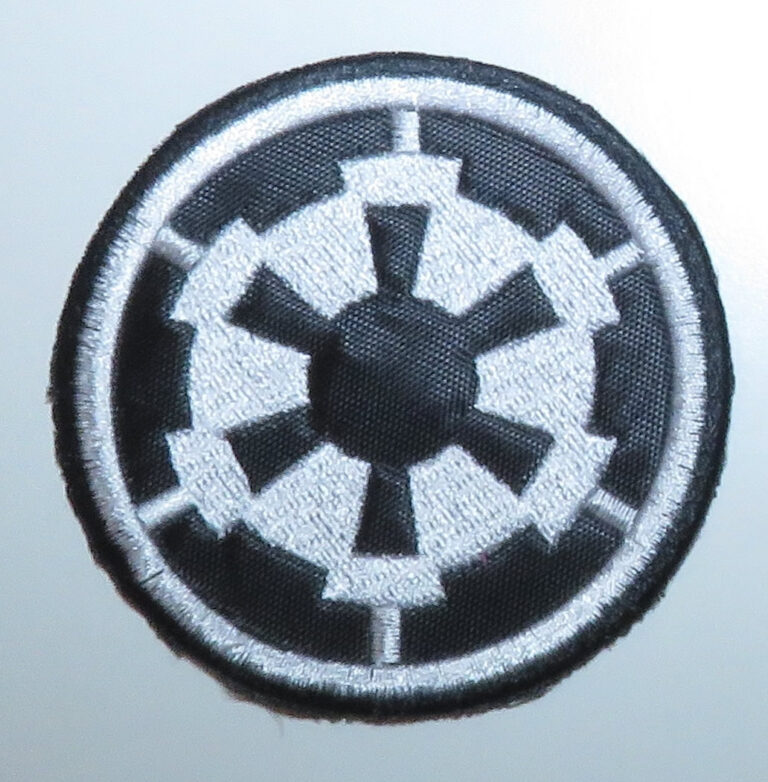 Imperial Cog Emblem Patch- Star Wars – Costume Prop Replica – CB Props